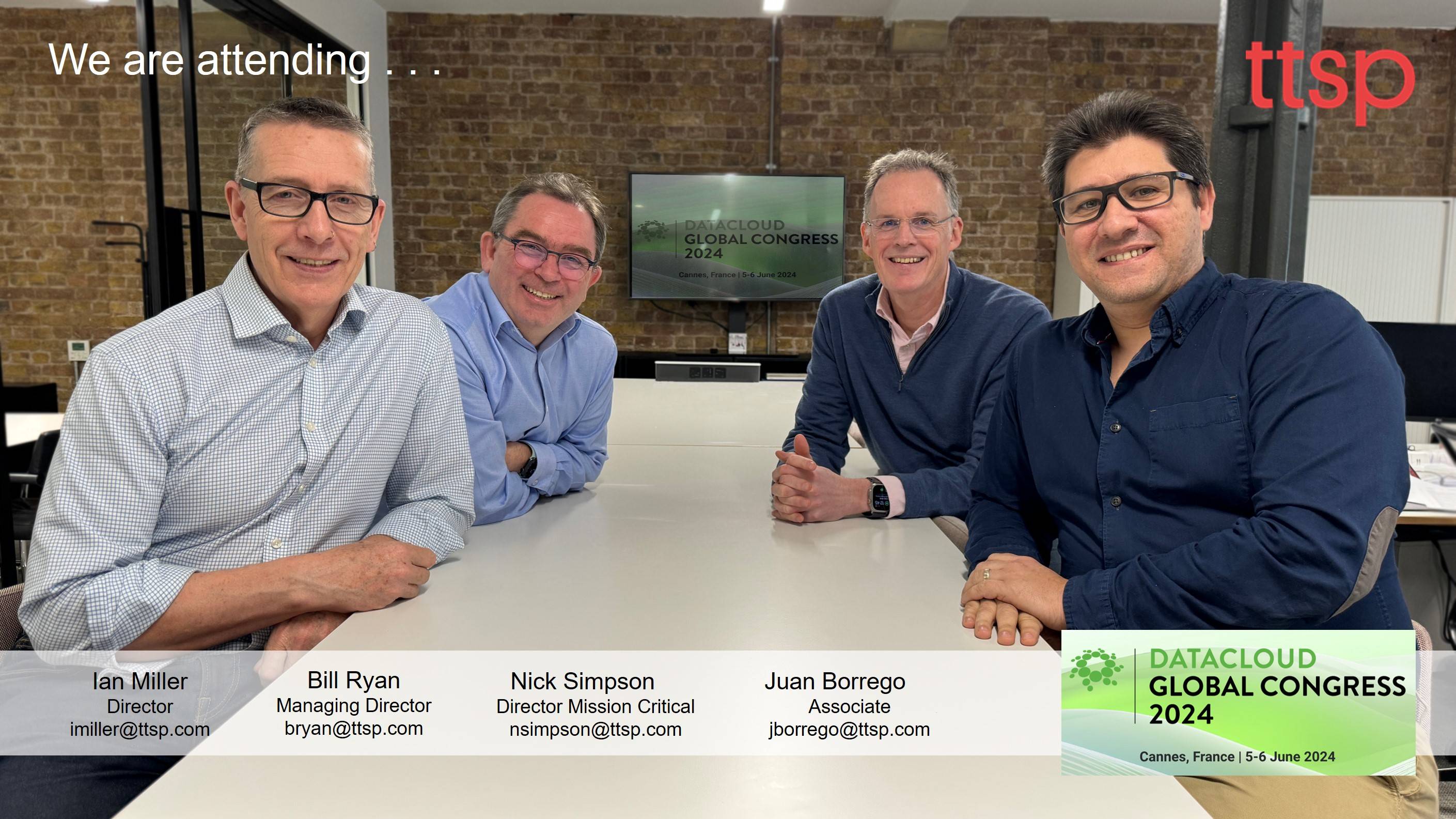 DataCloud Global Congress 2024 | TTSP